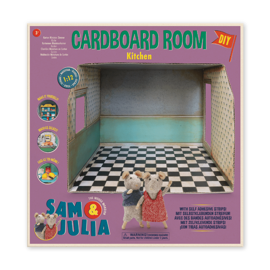 Kartonnen Miniatuur - Keuken - Little Green Label